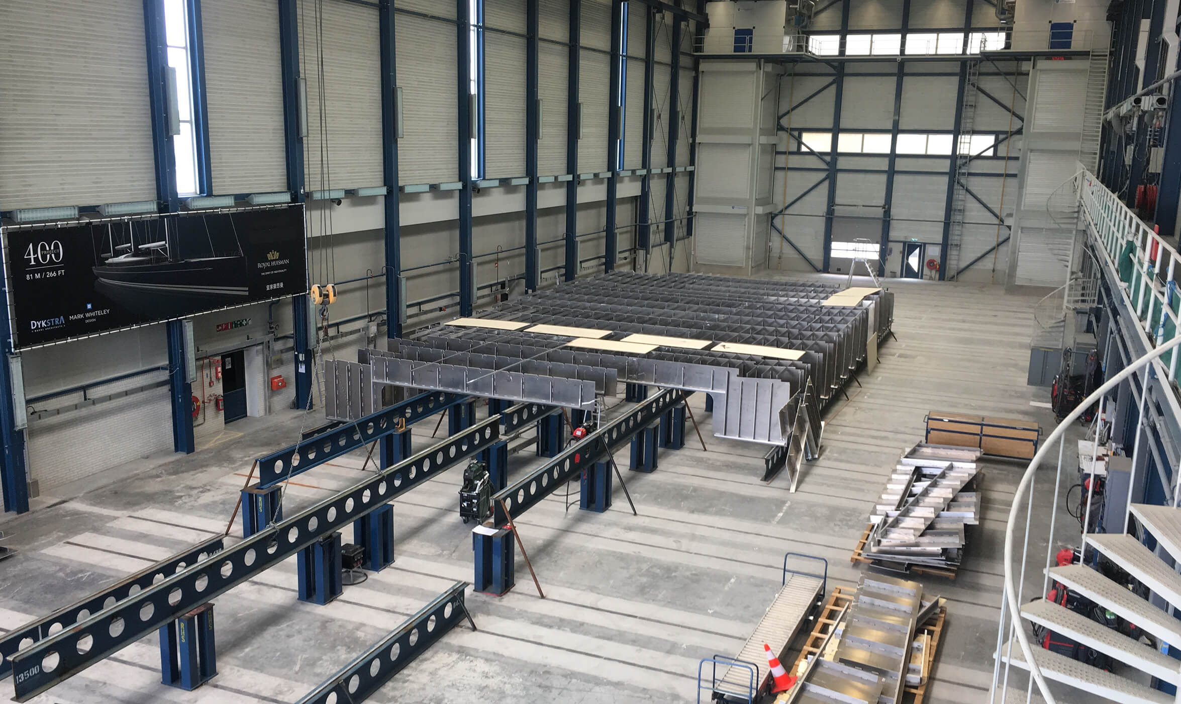 Build has begun on the world’s largest aluminium yacht - Mark Whiteley ...